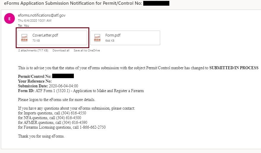How To File ATF Form 1 For An SBR Gun Builders Depot